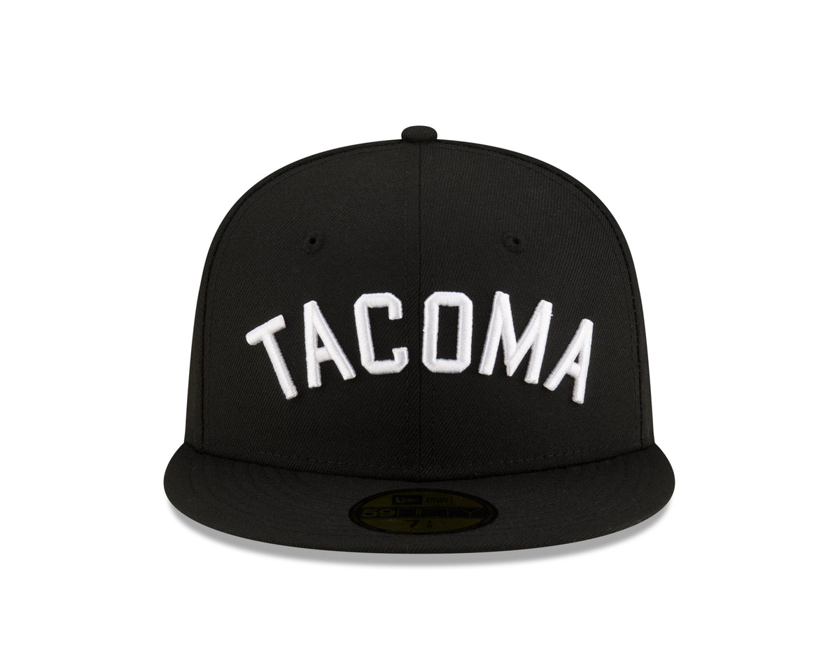 Tacoma Rainiers New Era 59Fifty Black Tacoma Cap – Tacoma Rainiers ...