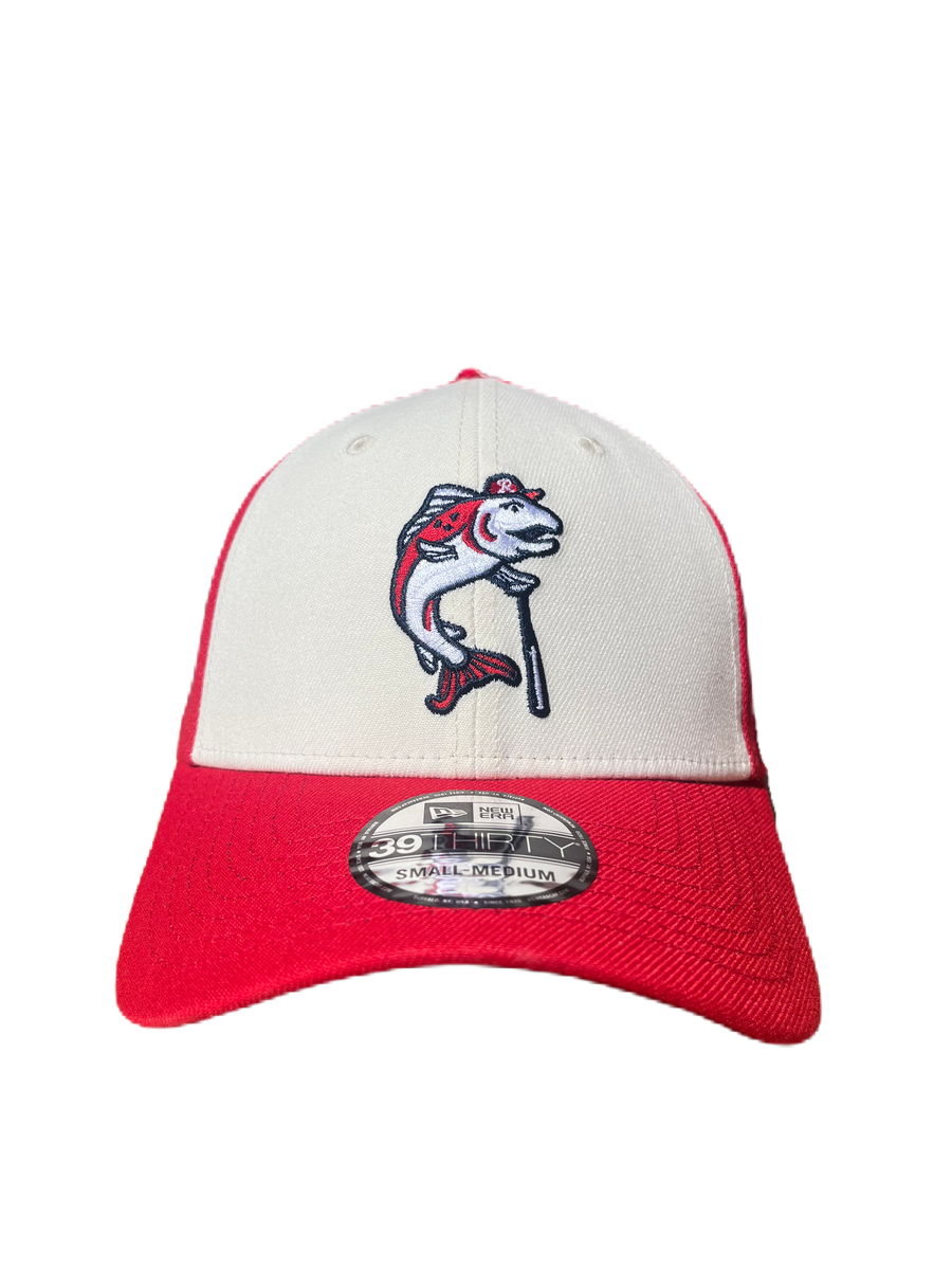 Tacoma Rainiers New Era 39Thirty Red Cream Slammin' Sam Cap – Tacoma ...