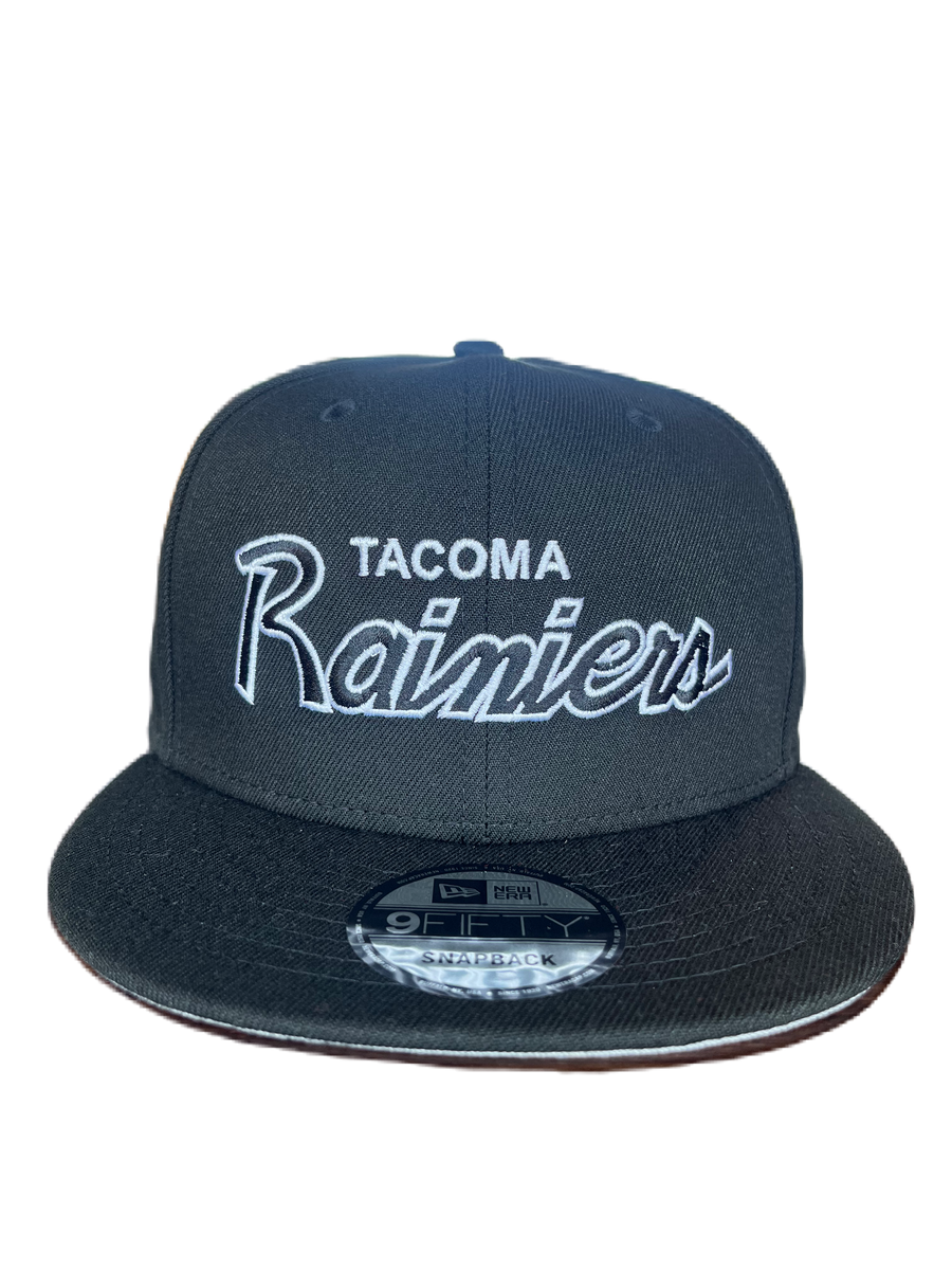 Tacoma Rainiers New Era 9Fifty Black Script Snapback – Tacoma Rainiers ...