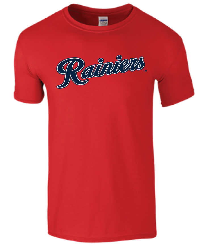 Tacoma Rainiers Red Script Tee – Tacoma Rainiers Official Store