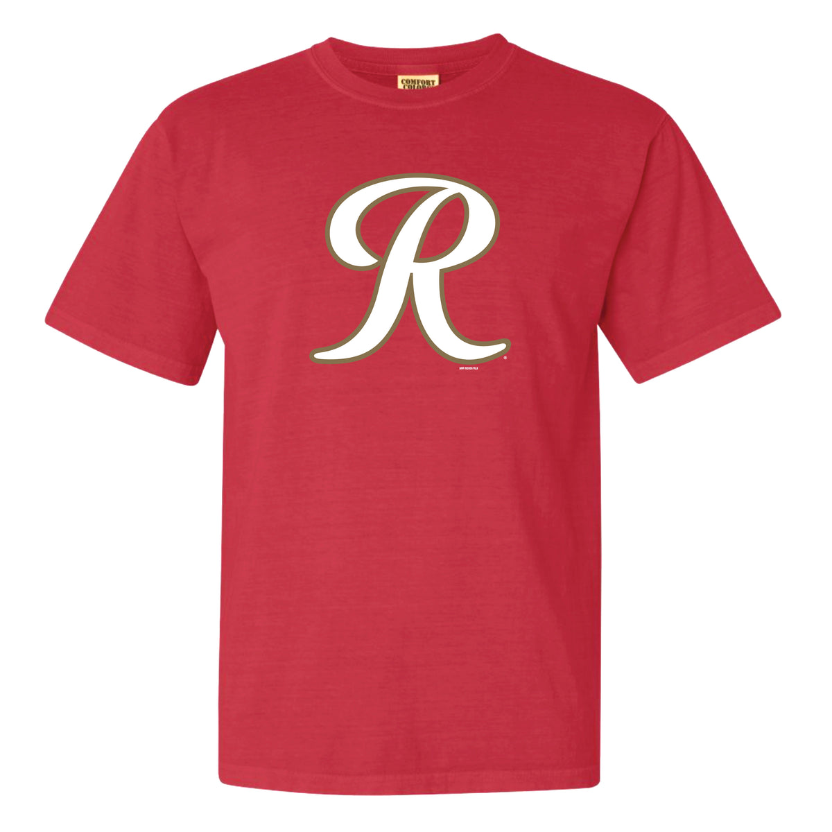 Tacoma Rainiers Red White Gold R Tee – Tacoma Rainiers Official Store