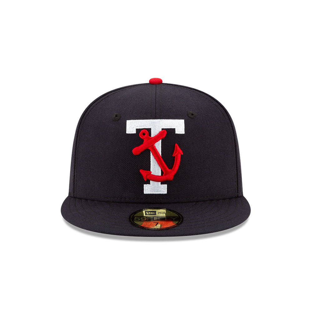 Tacoma Rainiers New Era 59Fifty Tacoma Tugs Navy Anchor Cap – Tacoma ...